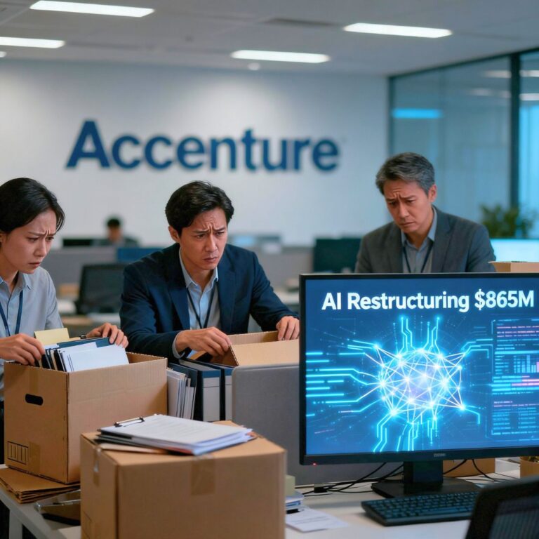 Accenture to Cut 12,000 Jobs in $865M AI Restructuring, Exiting Staff ...