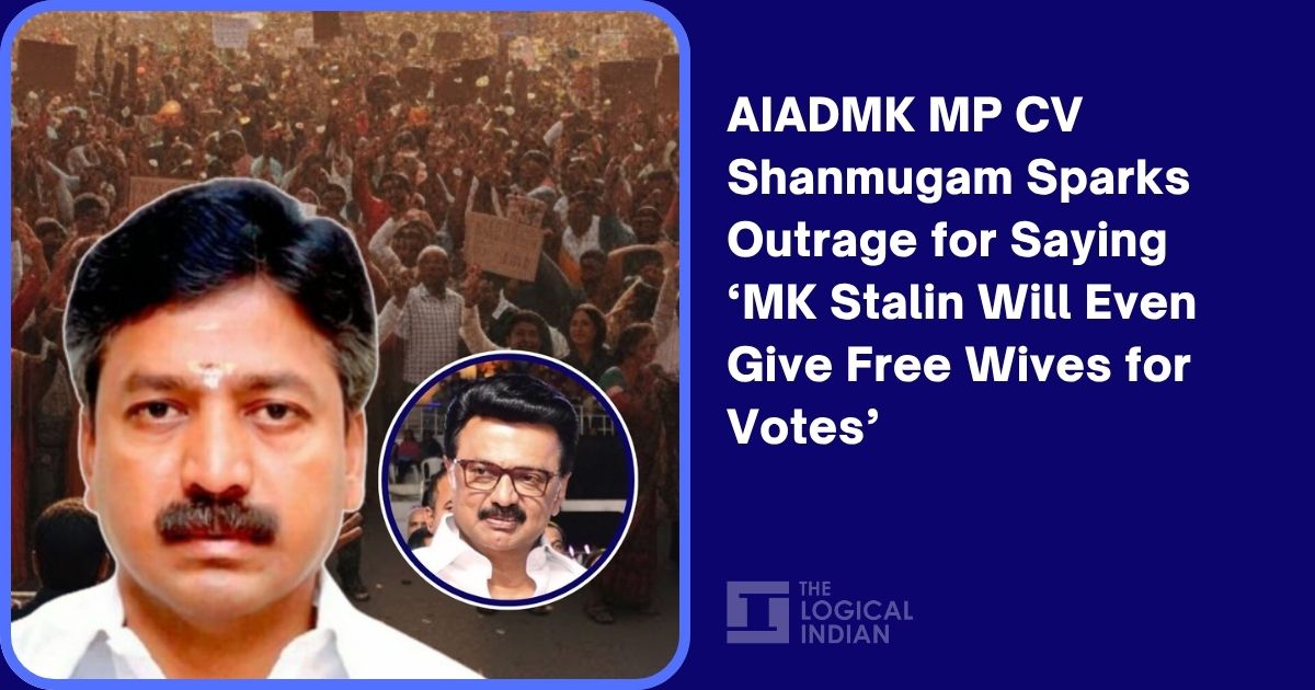 AIADMK MP CV Shanmugam Sparks Outrage for Saying ‘MK Stalin Will Even ...