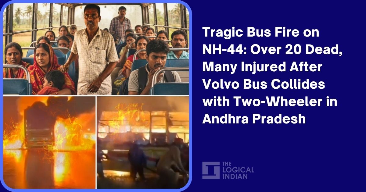 Tragic Bus Fire on NH-44: Over 20 Dead, Many Injured After Volvo Bus ...