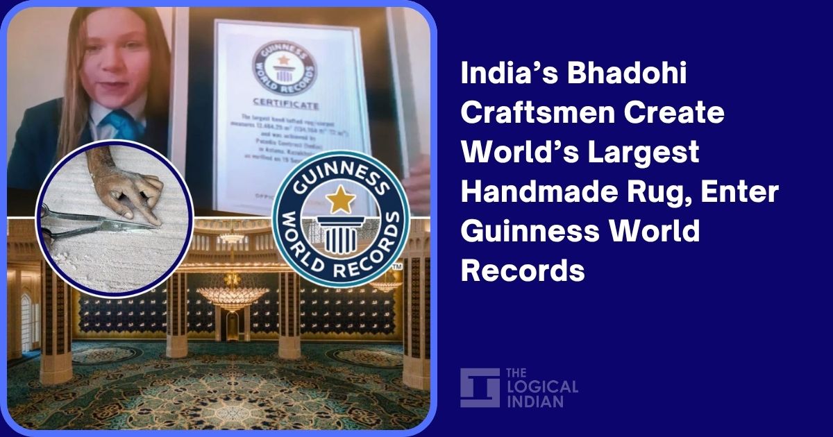 India’s Bhadohi Craftsmen Create World’s Largest Handmade Rug, Enter ...