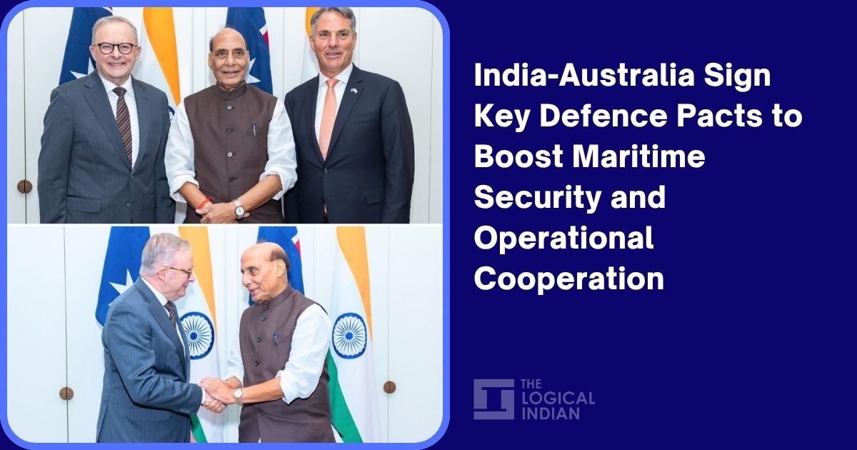 India-Australia Sign Key Defence Pacts to Boost Maritime Security and Operational Cooperation ...