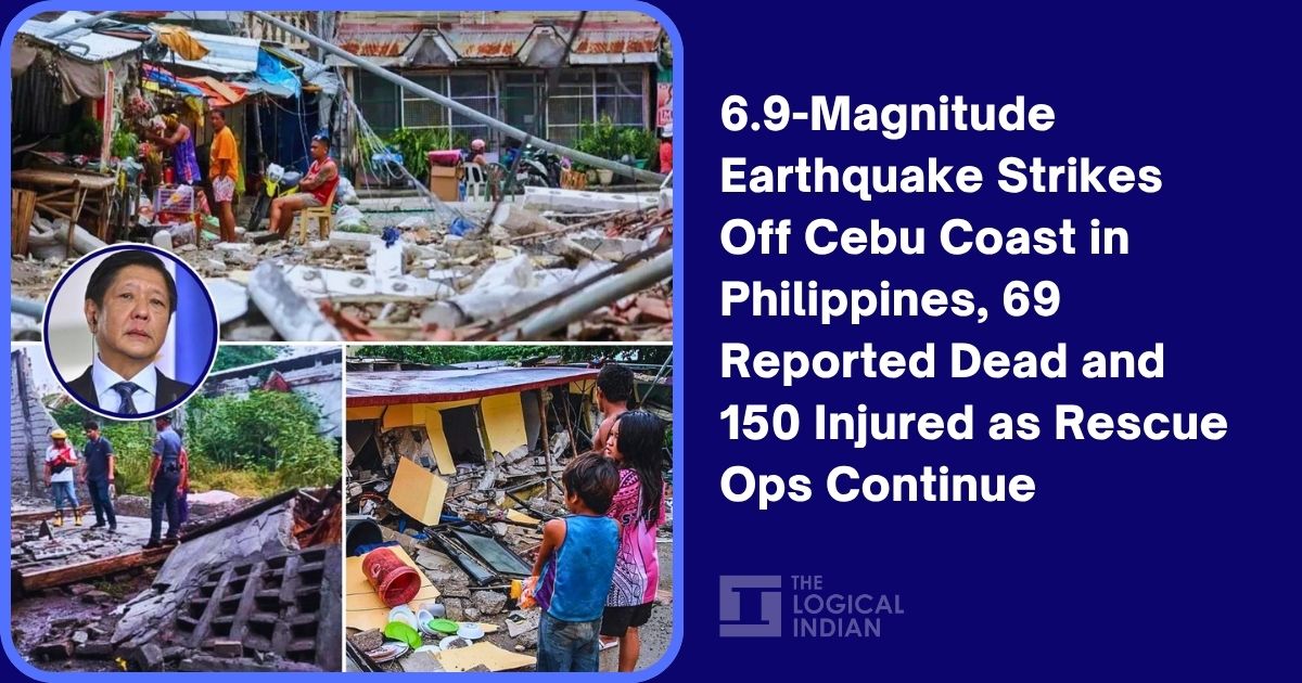 6.9-Magnitude Earthquake Strikes Off Cebu Coast in Philippines, 69 ...