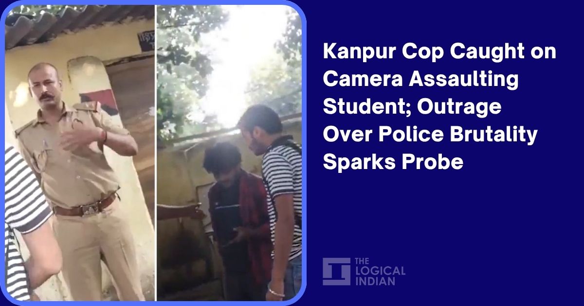Kanpur Cop Caught on Camera Assaulting Student; Outrage Over Police ...