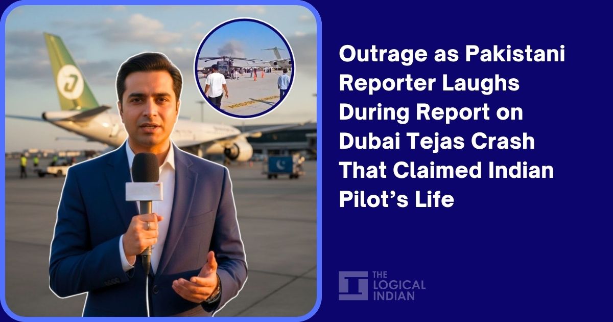 Outrage as Pakistani Reporter Laughs During Report on Dubai Tejas Crash ...