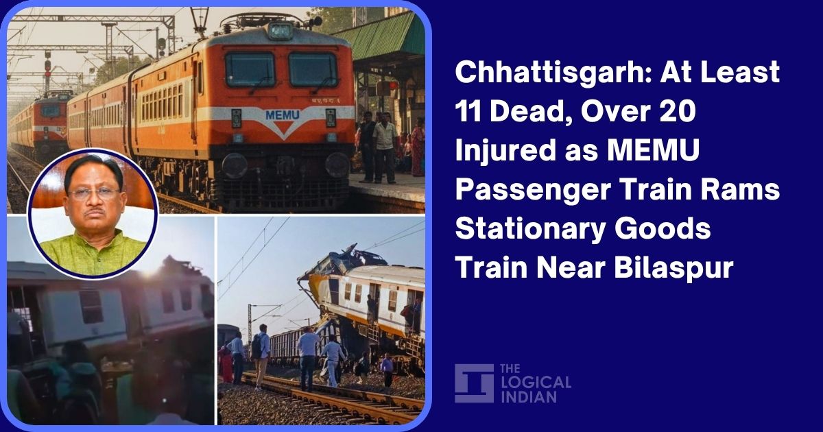 Chhattisgarh: At Least 11 Dead, Over 20 Injured as MEMU Passenger Train Rams Stationary Goods ...