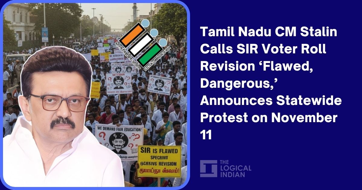 Tamil Nadu CM Stalin Calls SIR Voter Roll Revision ‘Flawed, Dangerous ...
