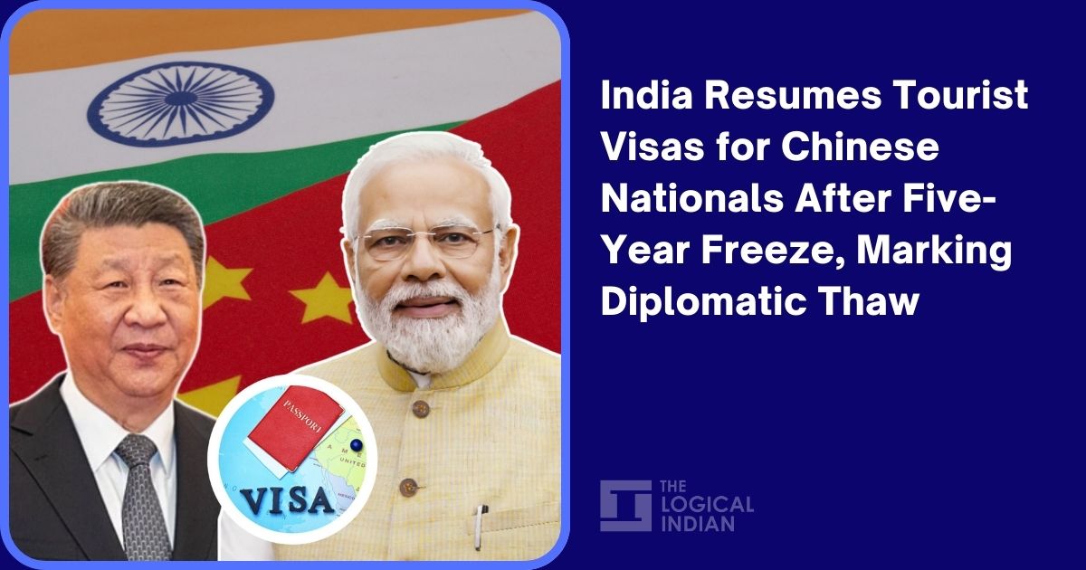 India Resumes Tourist Visas for Chinese Nationals After Five-Year ...