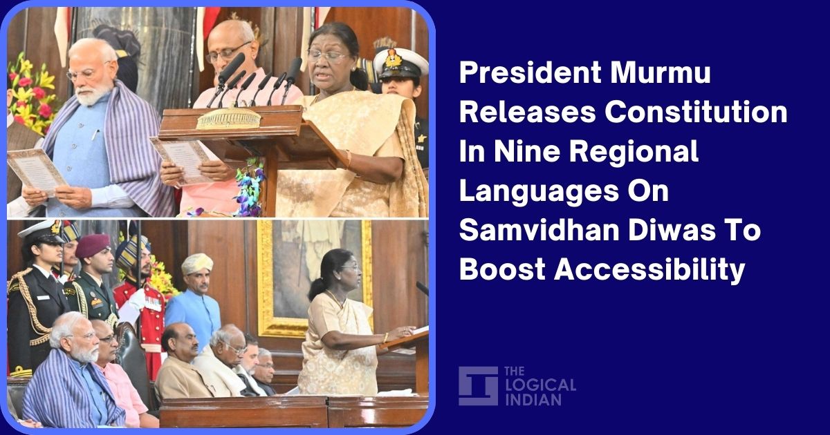 President Murmu Releases Constitution In Nine Regional Languages On ...