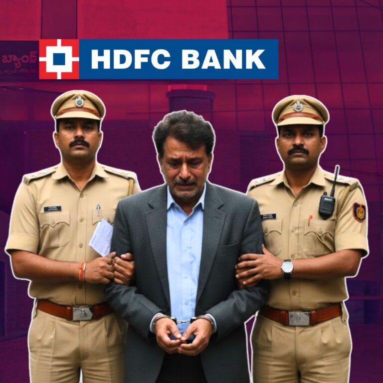 Chennai HDFC Bank Manager Arrested for Stealing Gold, ₹21 Lakh Cash ...