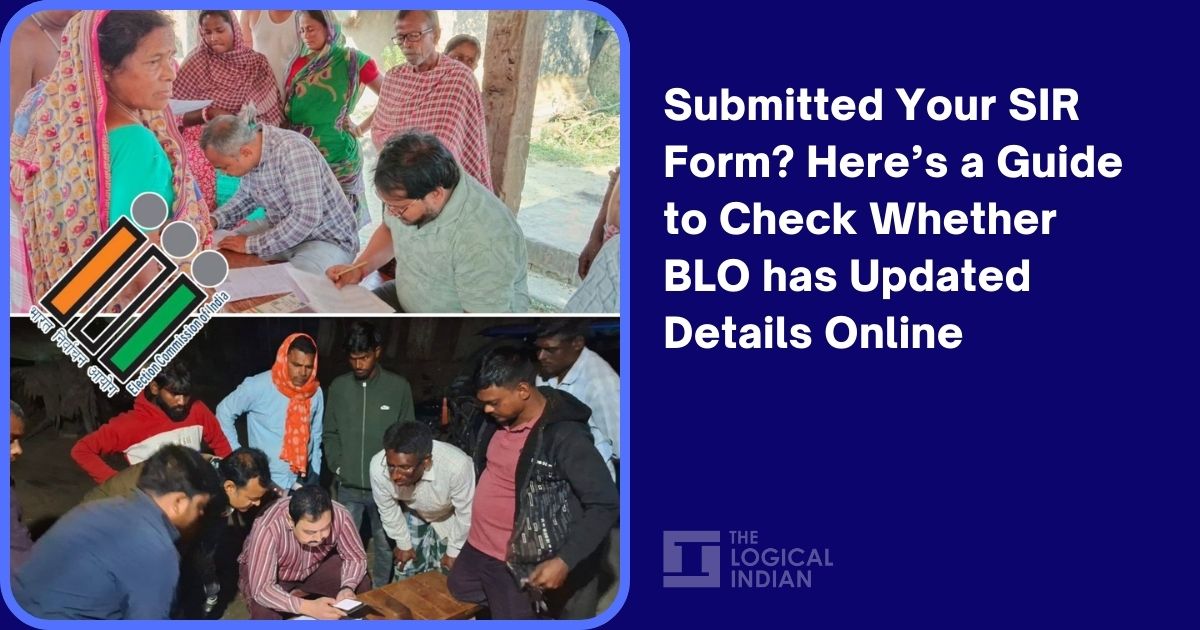 Submitted Your SIR form? Here’s a Guide to Check Whether BLO has ...