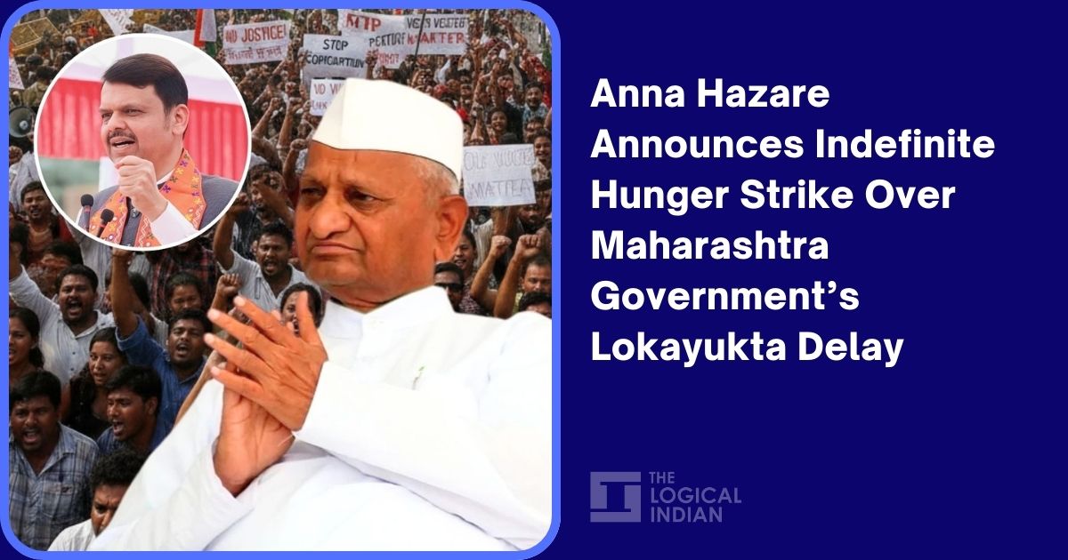Anna Hazare Announces Indefinite Hunger Strike Over Maharashtra ...