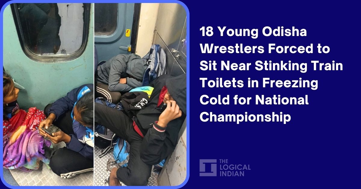 18 Young Odisha Wrestlers Forced to Sit Near Stinking Train Toilets in ...