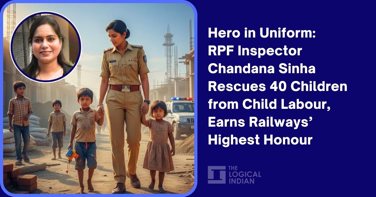 Hero in Uniform: RPF Inspector Chandana Sinha Rescues 40 Children from ...