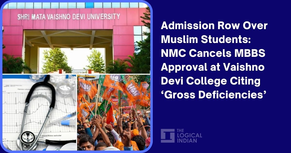 Admission Row Over Muslim Students: NMC Cancels MBBS Approval at ...