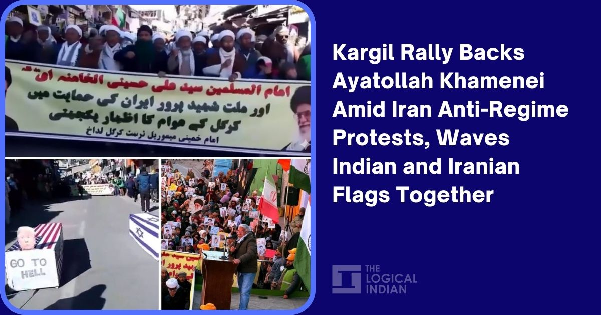 Kargil Rally Backs Ayatollah Khamenei Amid Iran Anti-Regime Protests ...