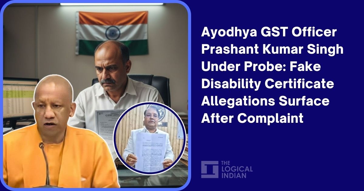 Ayodhya GST Officer Prashant Kumar Singh Under Probe: Fake Disability ...