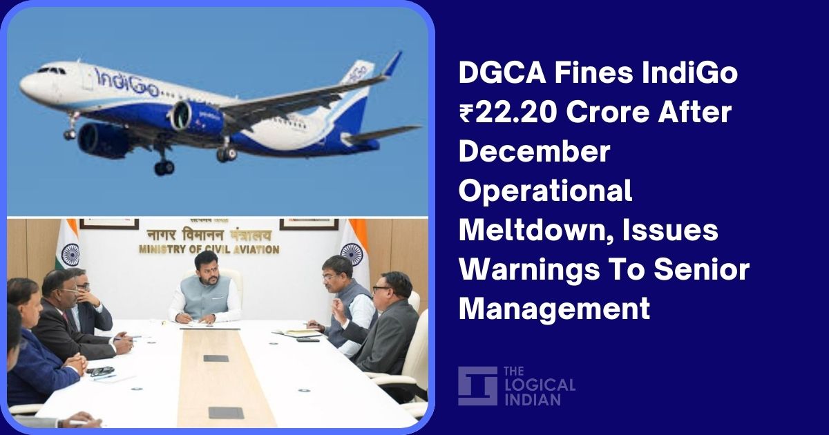 DGCA Fines IndiGo ₹22.20 Crore After December Operational Meltdown ...