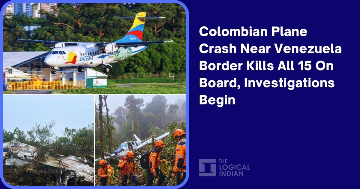 Colombian Plane Crash Near Venezuela Border Kills All 15 On Board ...