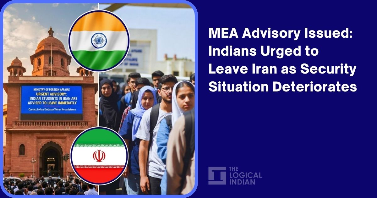 MEA Advisory Issued: Indians Urged to Leave Iran as Security Situation ...