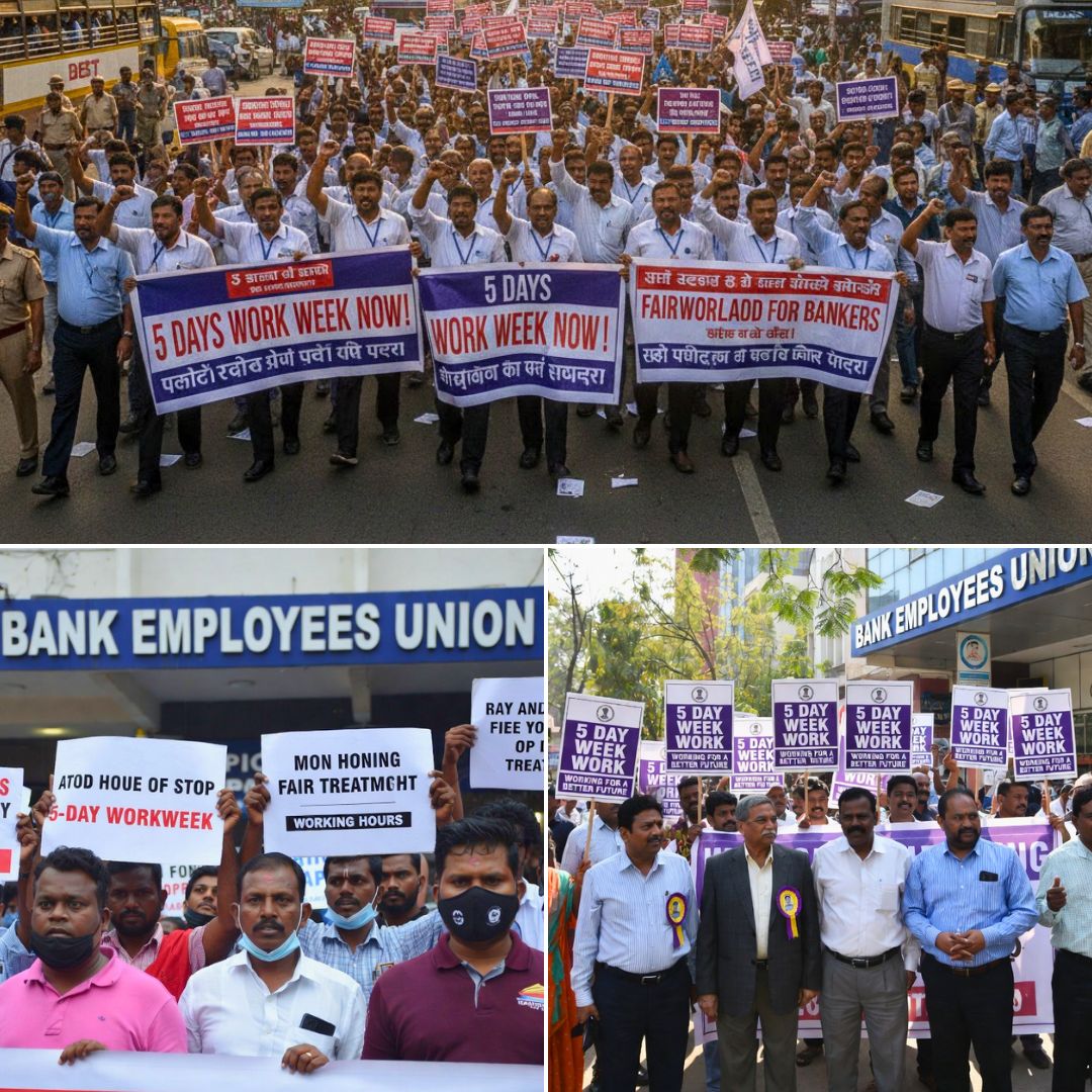 Bank Employees’ Unions Call Strike on Jan 27, Demand Five-Day Work Week ...