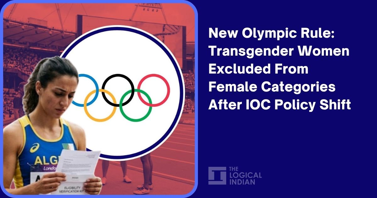 New Olympic Rule: Transgender Women Excluded From Female Categories ...