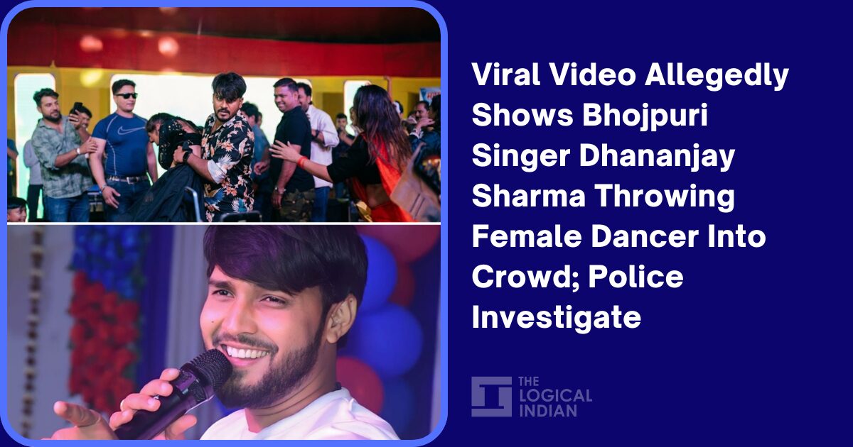 Viral Video Allegedly Shows Bhojpuri Singer Dhananjay Sharma Throwing ...