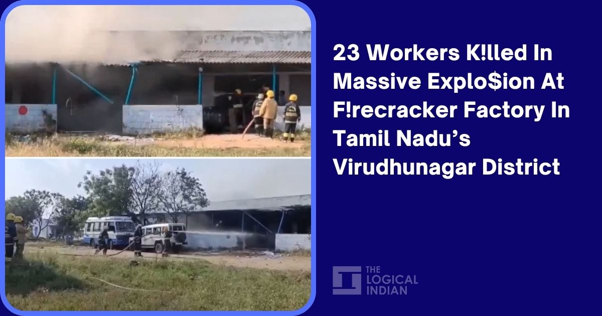 23 Workers Killed In Massive Explosion At Firecracker Factory In Tamil ...