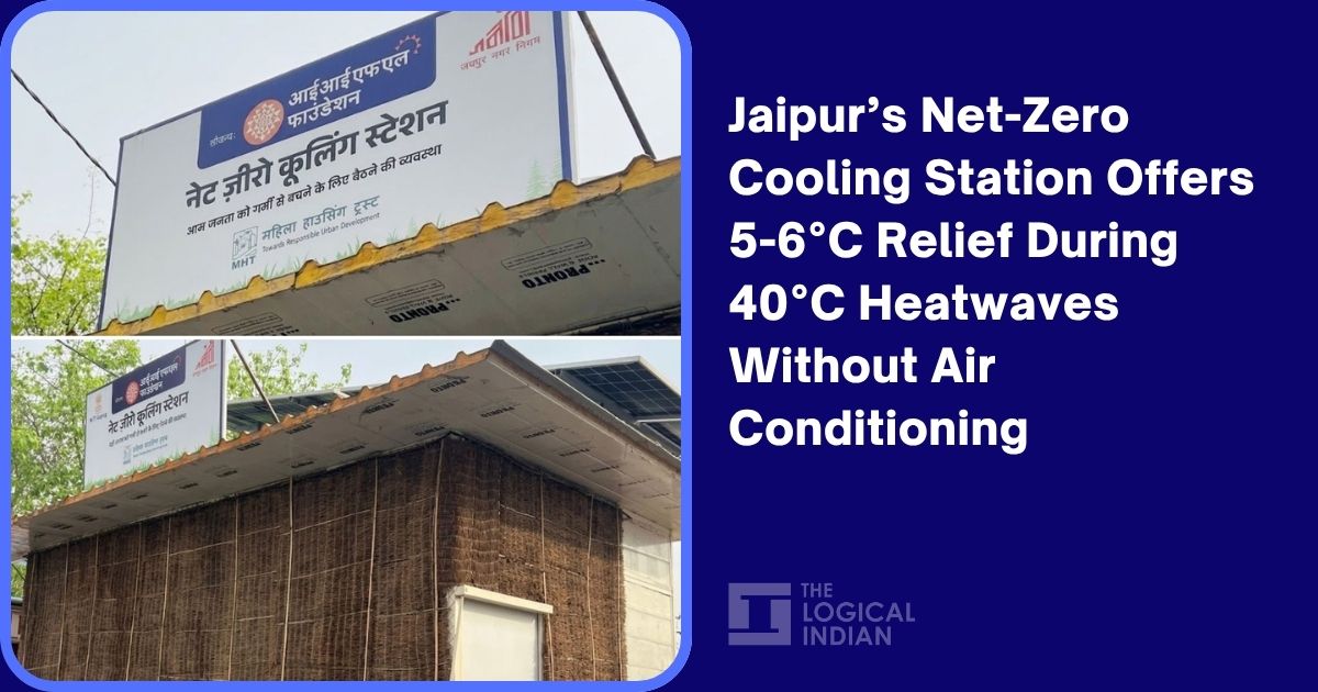 Jaipur’s Net-Zero Cooling Station Offers 5-6°C Relief During 40°C ...
