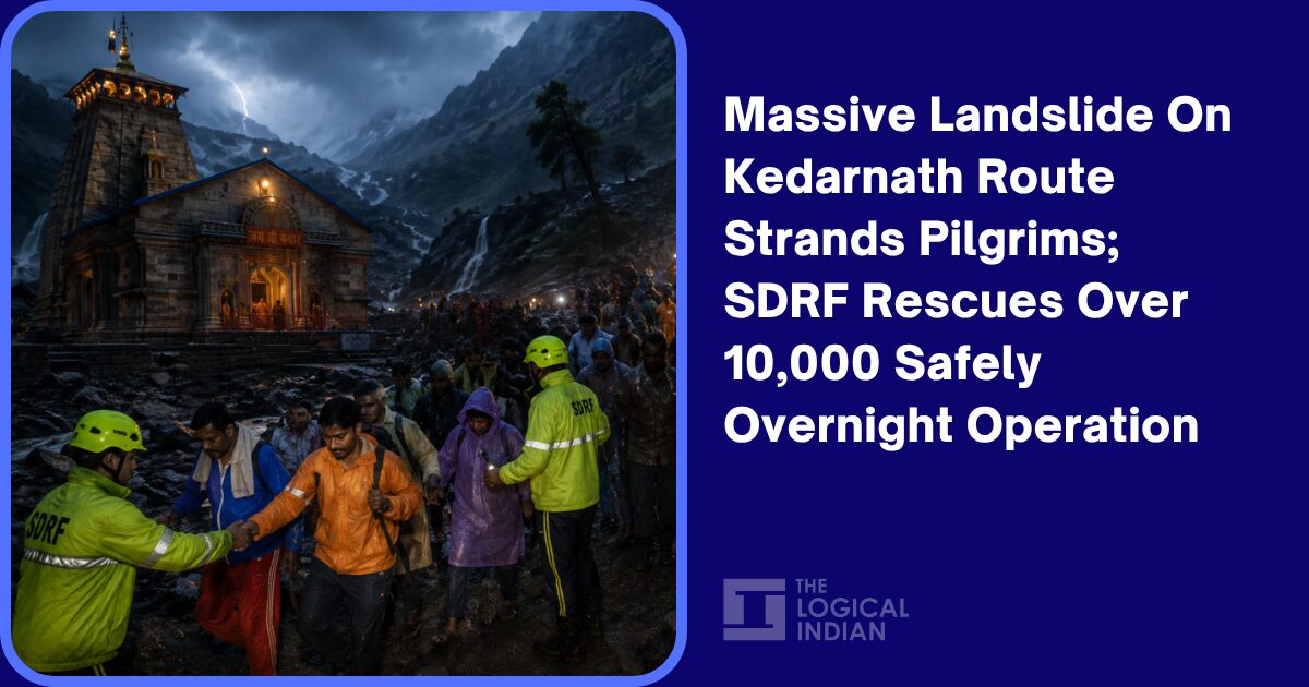Massive Landslide Leaves Thousands On Kedarnath Route SDRF Rescues Over ...