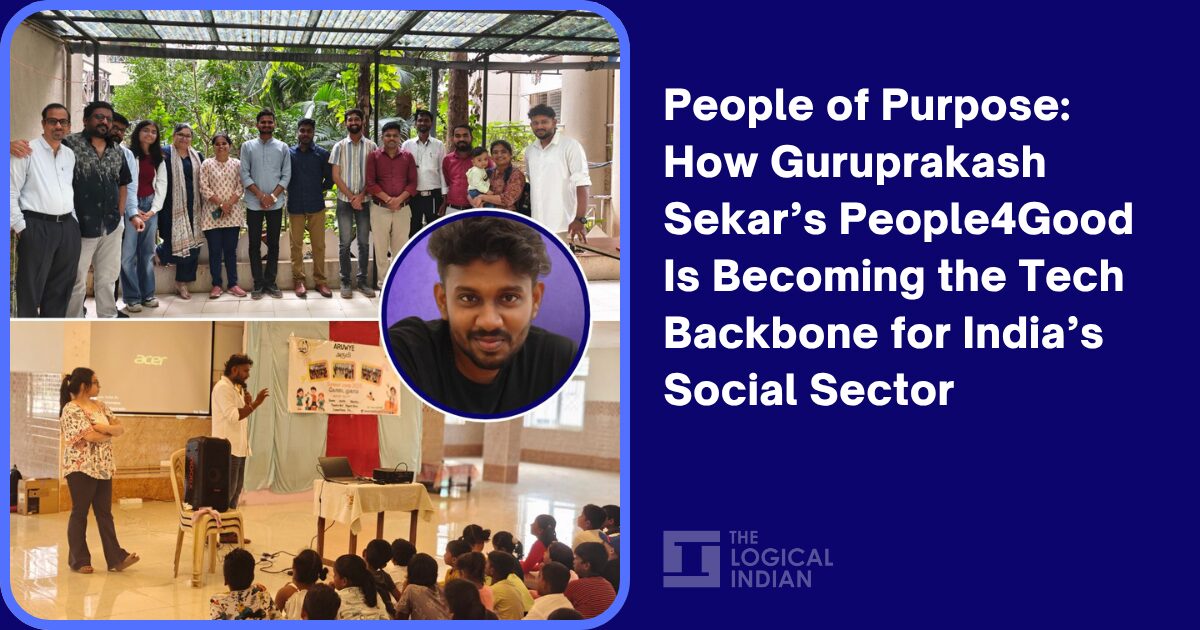 People of Purpose: How Guruprakash Sekar’s People4Good Is Becoming the ...