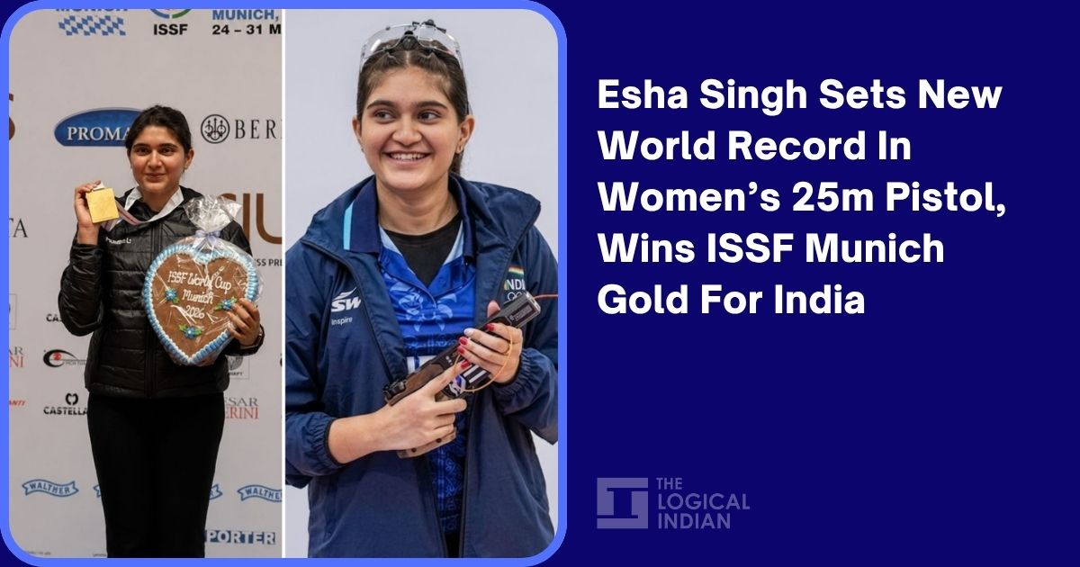 Esha Singh Sets New World Record In Women’s 25m Pistol, Wins ISSF ...