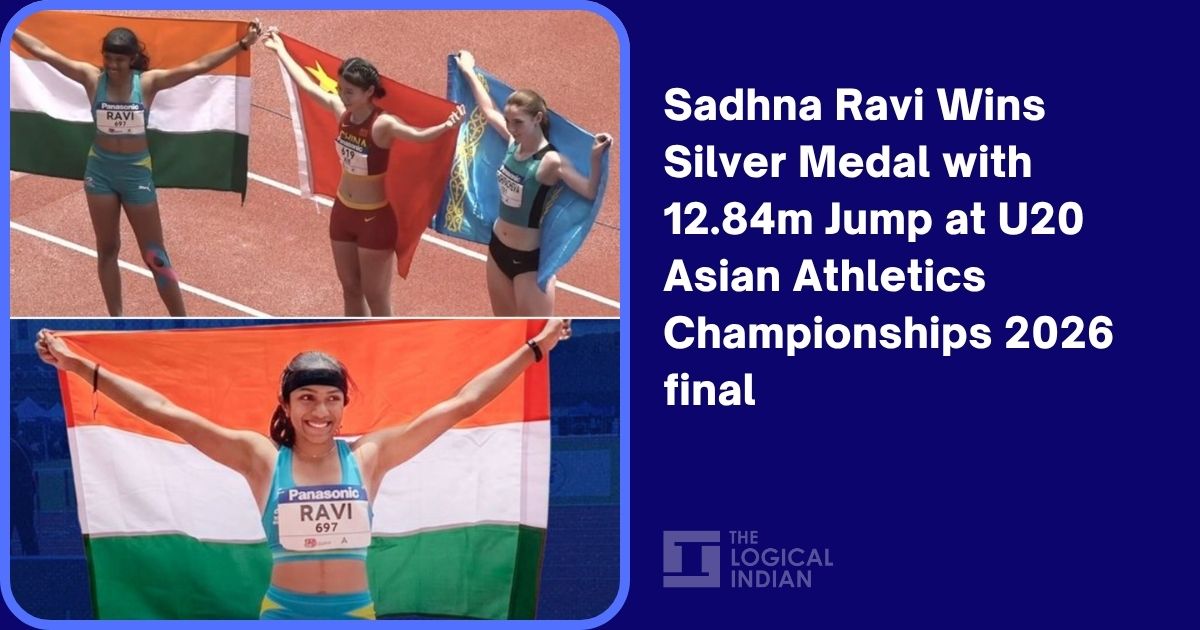 Sadhna Ravi Wins Silver Medal with 12.84m Jump at U20 Asian Athletics ...