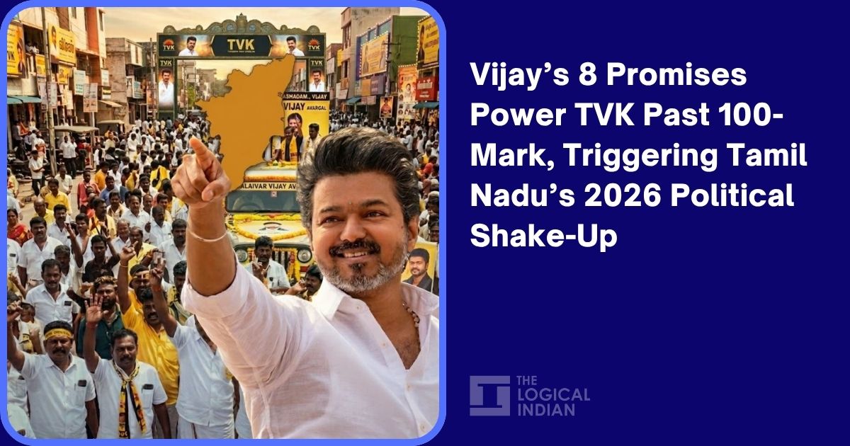 Vijay’s 8 Promises Power TVK Past 100-Mark, Triggering Tamil Nadu’s ...