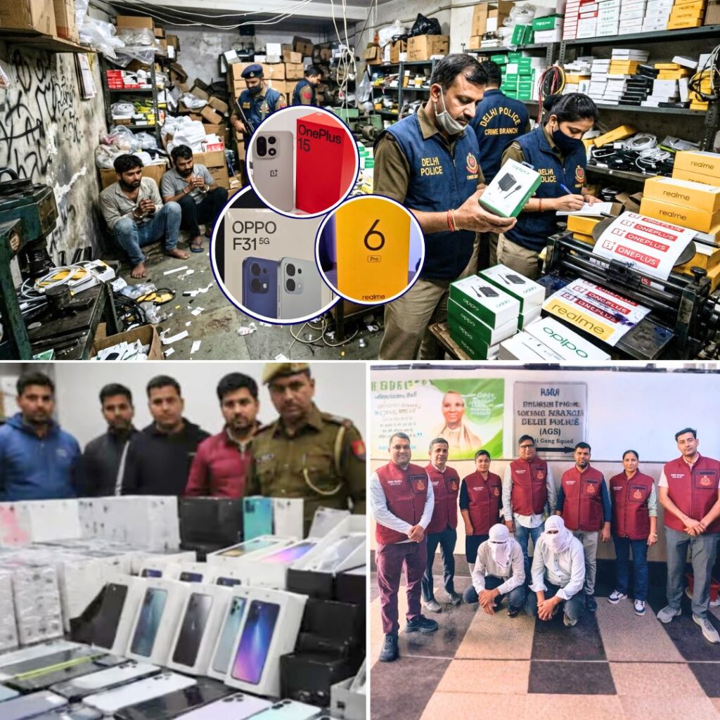Delhi Police Expose Fake Oppo, OnePlus, Realme Electronics Racket; Two ...