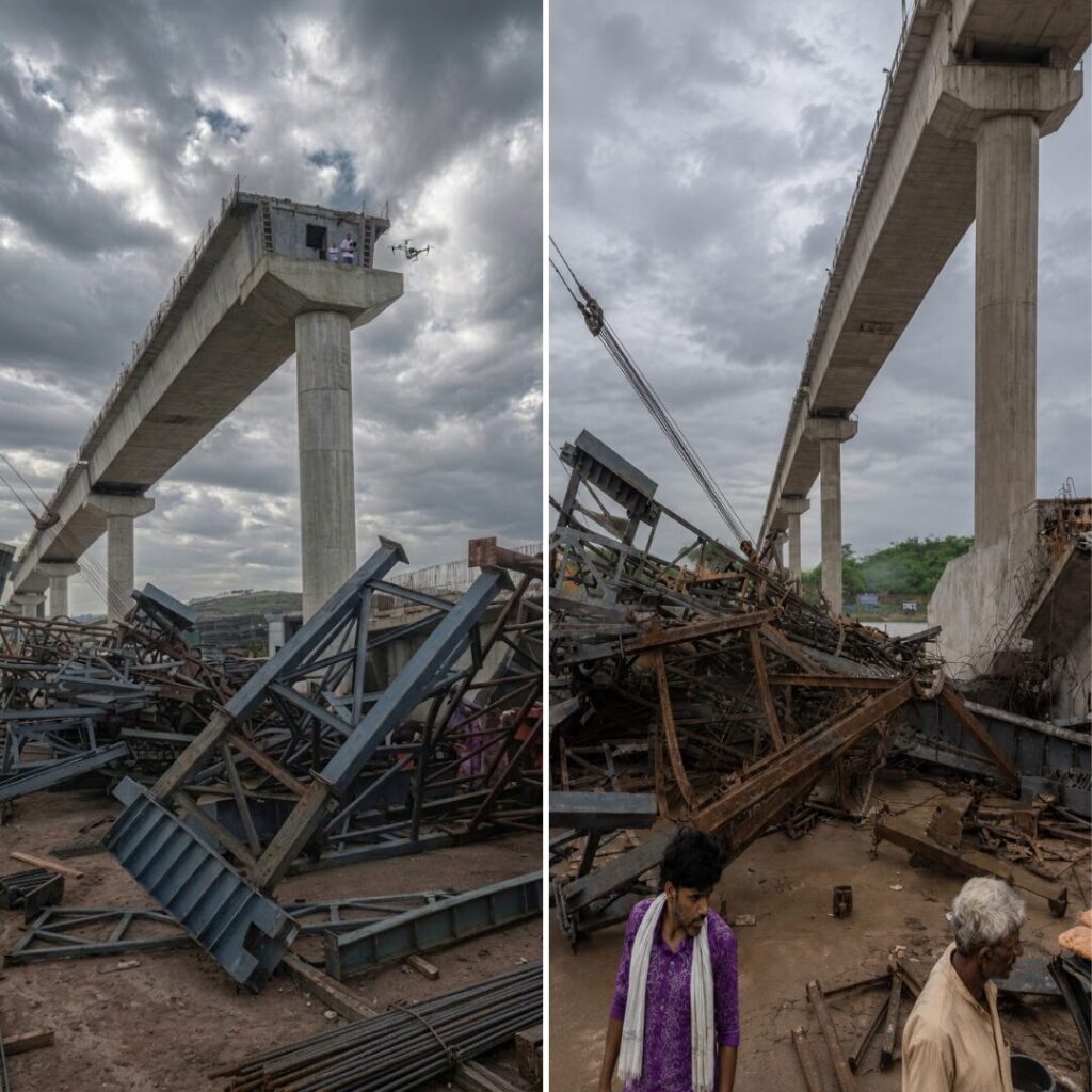 UP Bridge Collapse Tragedy: More Than 6 Killed, 3 Trapped After Under ...