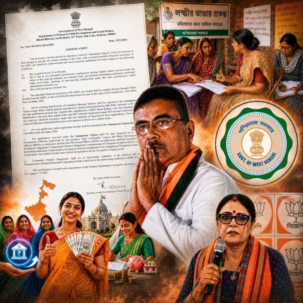 Bengal: Annapurna Yojana Payments Begin June 3, Eligible Women To ...