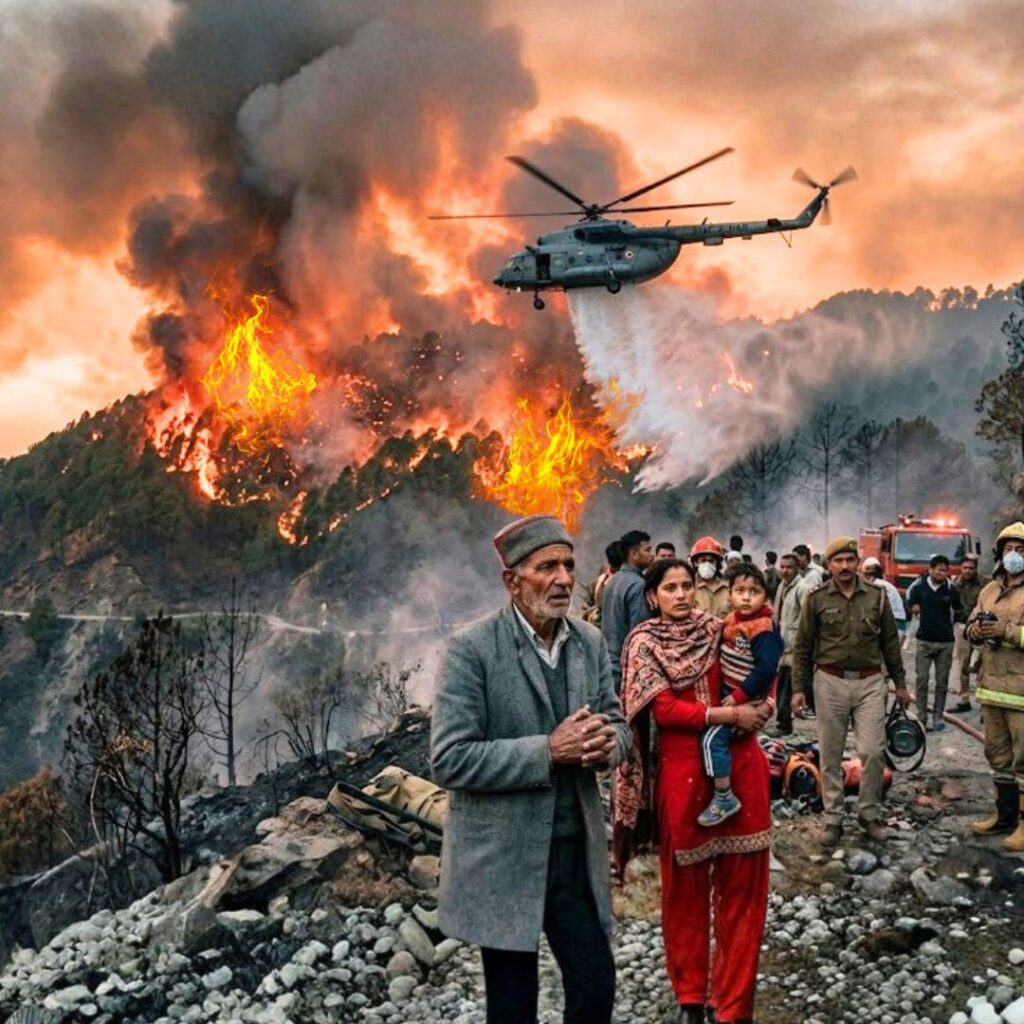 Mi-17 Helicopters Deployed In Kasauli As Recurring Himachal Forest ...