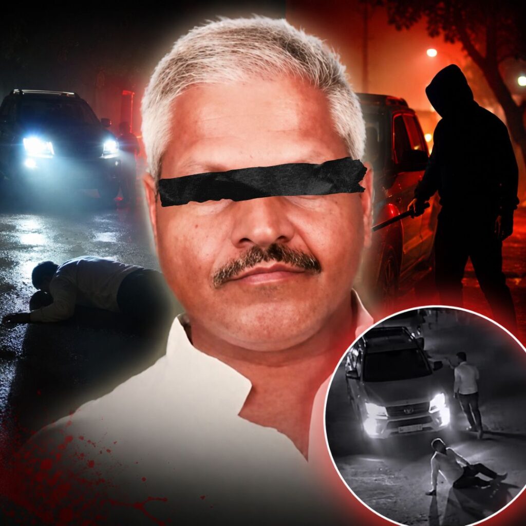 Peeragarhi Horror: CCTV Shows 60-Year-Old Watchman Allegedly Run Over ...