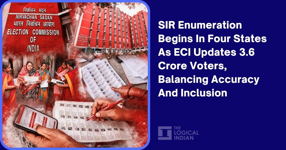 SIR Enumeration Begins In Four States As ECI Updates 3.6 Crore Voters ...