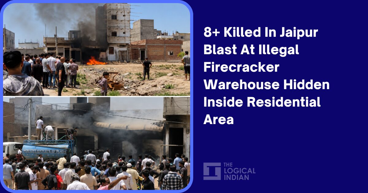 8+ Killed In Jaipur Blast At Illegal Firecracker Warehouse Hidden ...