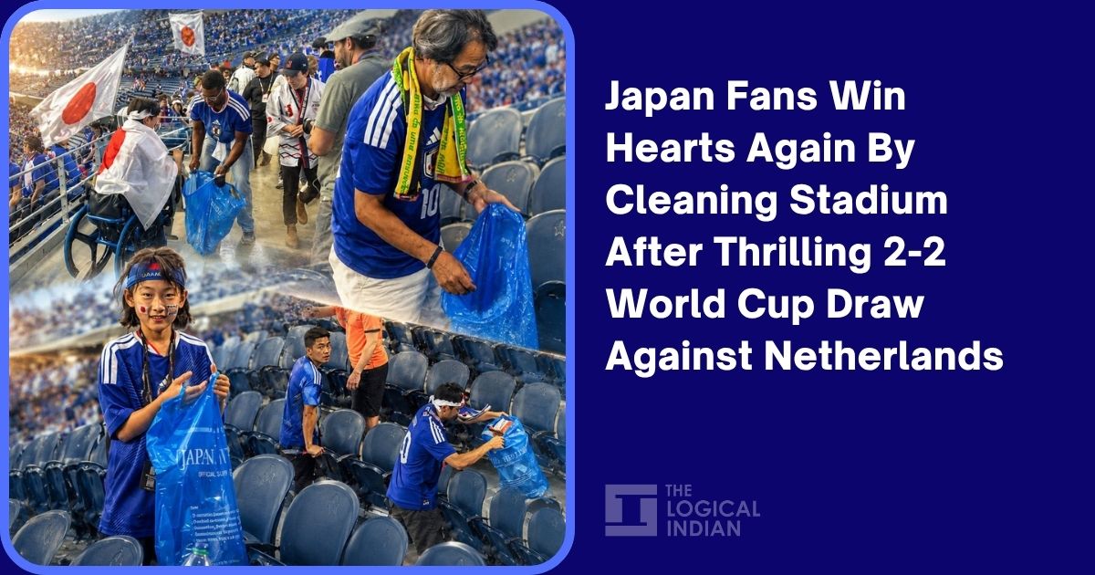 Japan Fans Win Hearts Again By Cleaning Stadium After Thrilling 2-2 ...