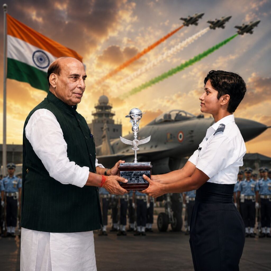 Flying Officer Divyanshi Singh Becomes First Woman Ex-NDA Cadet ...