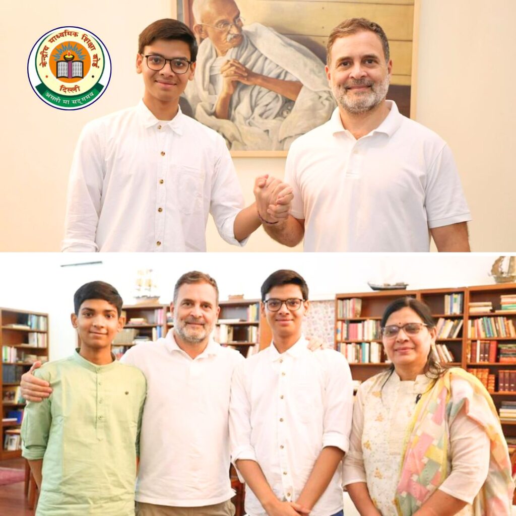 Rahul Gandhi Meets Ranchi Teen Who Sparked CBSE OSM Controversy - The ...