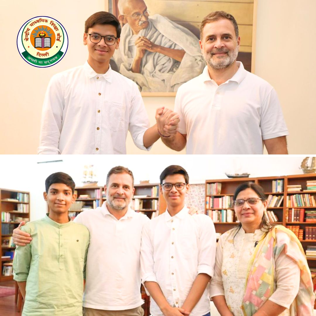 Rahul Gandhi Meets Ranchi Teen Who Sparked CBSE OSM Controversy - The ...