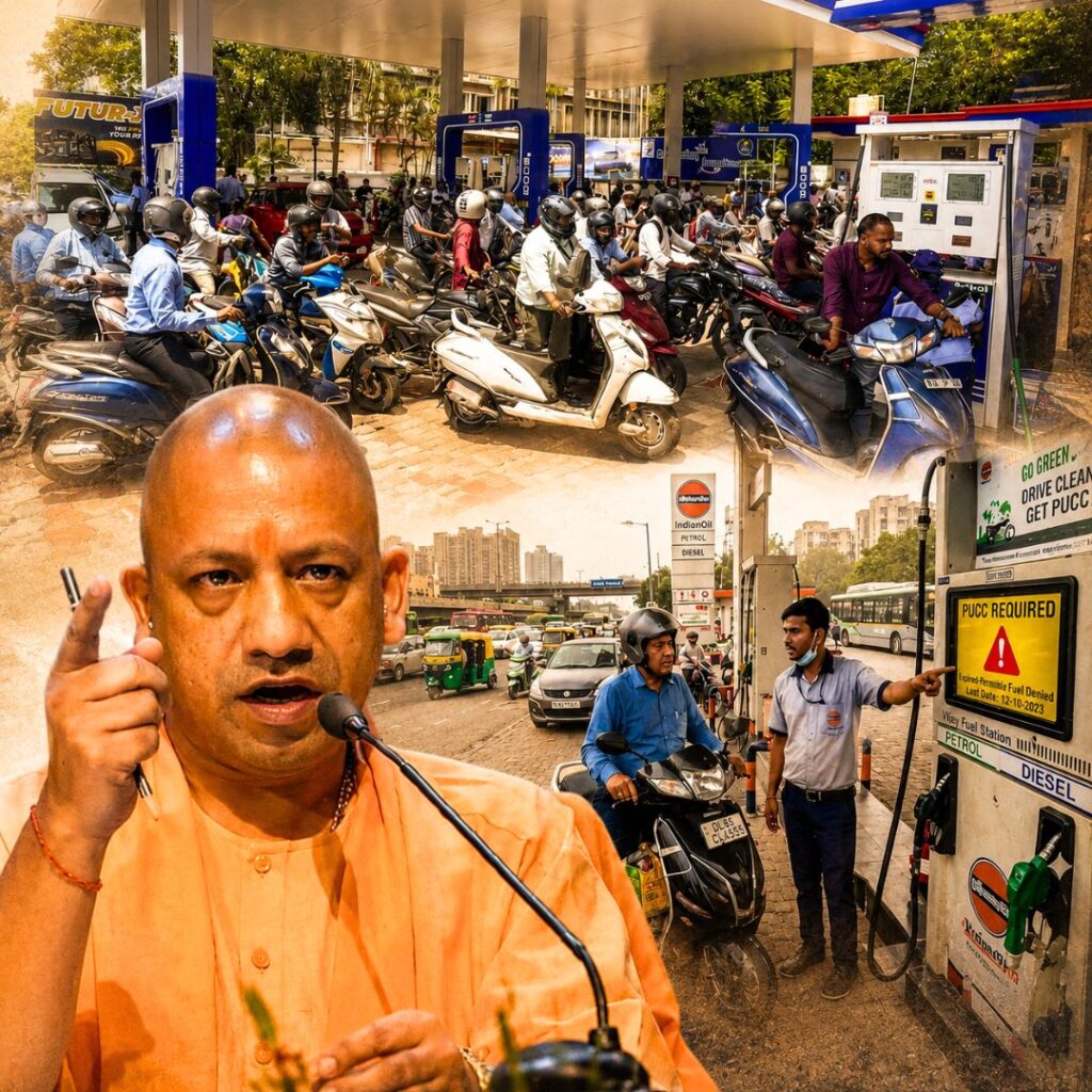 UP: No PUCC, No Fuel From October 1 As Govt. Targets Vehicle Pollution ...