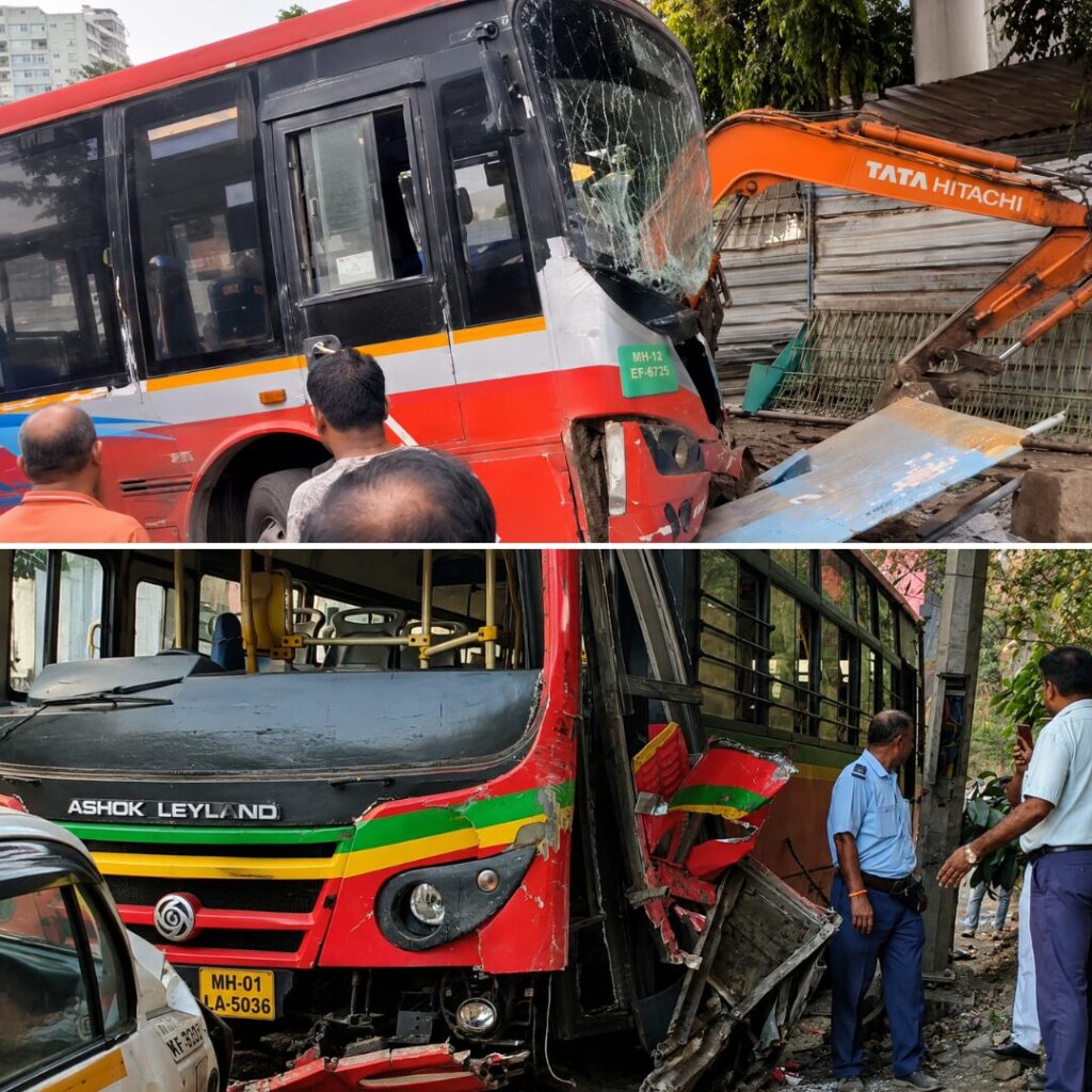 Mumbai BEST Bus Crash Kills More Than 1, Injures 3 After Colliding ...