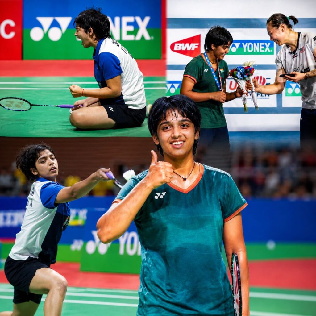 17-Year-Old Tanvi Sharma Stuns World No. 11 To Reach Australian Open ...