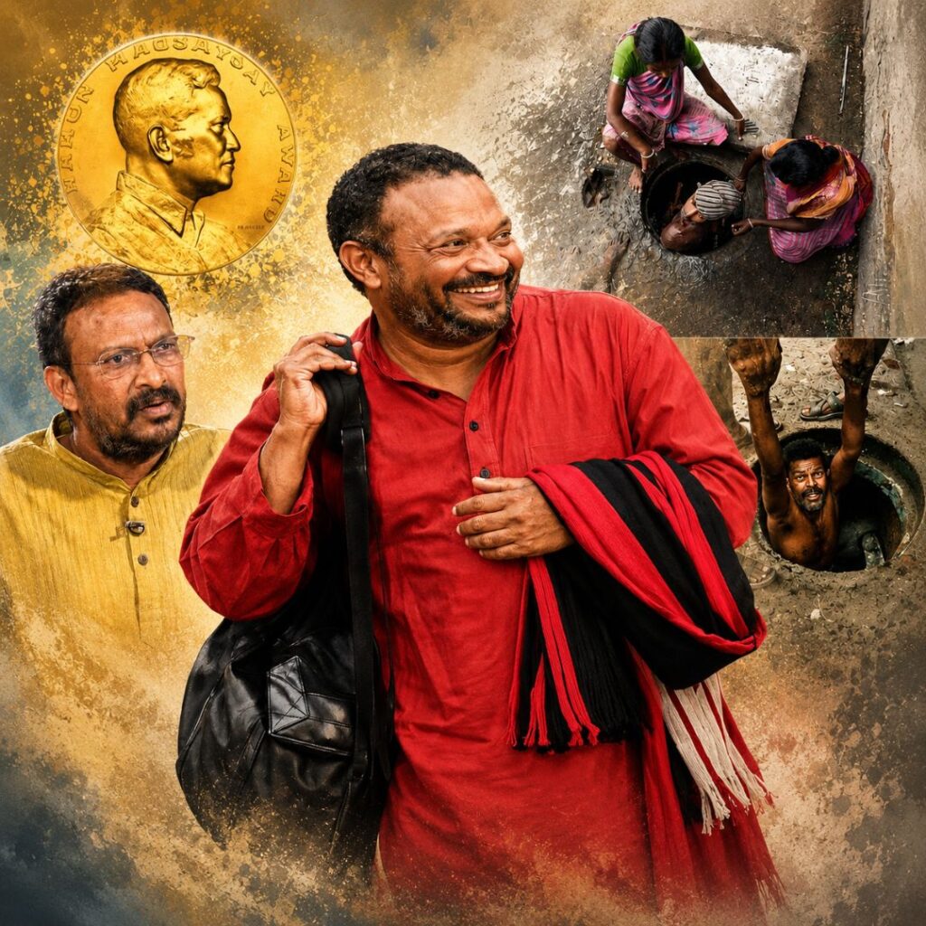 Karnataka: Born Into A Manual Scavenging Family, Wilson Forced India To ...