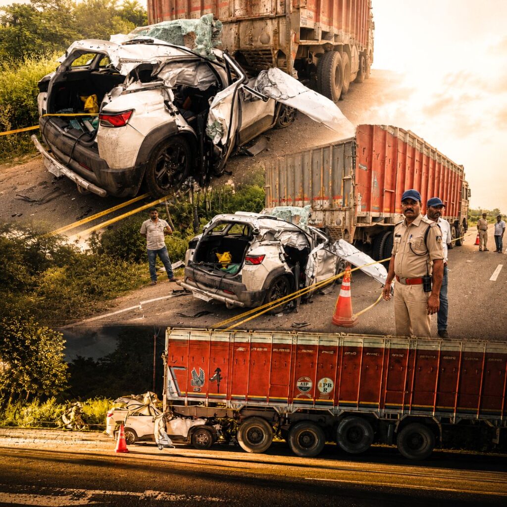 Bihar: Three SHOs, Driver Reportedly Killed As SUV Rams Into Truck ...