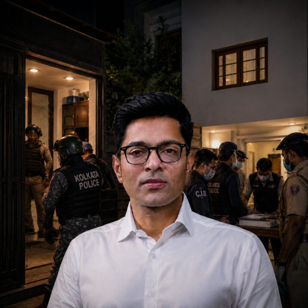 West Bengal Police Break Into Abhishek Banerjee Residence Early Morning ...